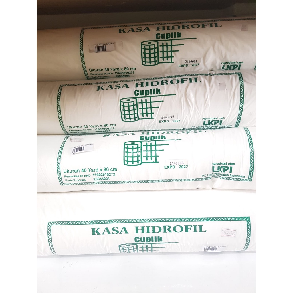 Jual Kasa Roll Hidrophile Gulung 40 yard x 80 cm | Shopee Indonesia