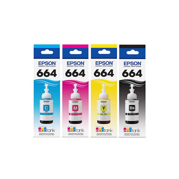 Jual Tinta Epson 664 Varian Color Premium - For printer L120 L210 L310 ...