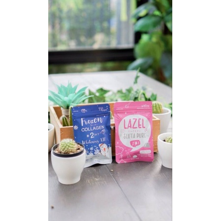 Jual Couple Set Frozen Collagen and Lazel Gluta Pure 2 | Shopee Indonesia