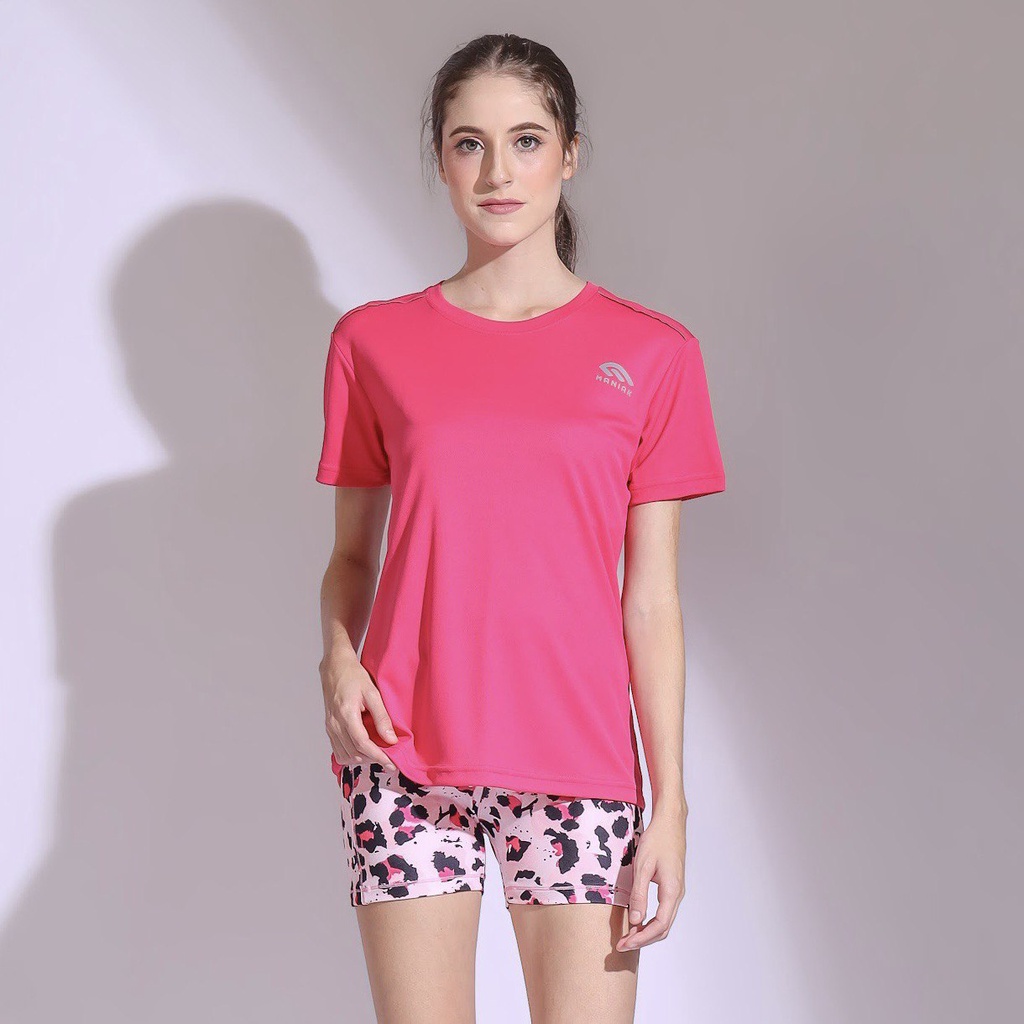 Jual MANIAK Baju Olahraga Wanita Dry Fit Kaos Running Volly Aerobic ...