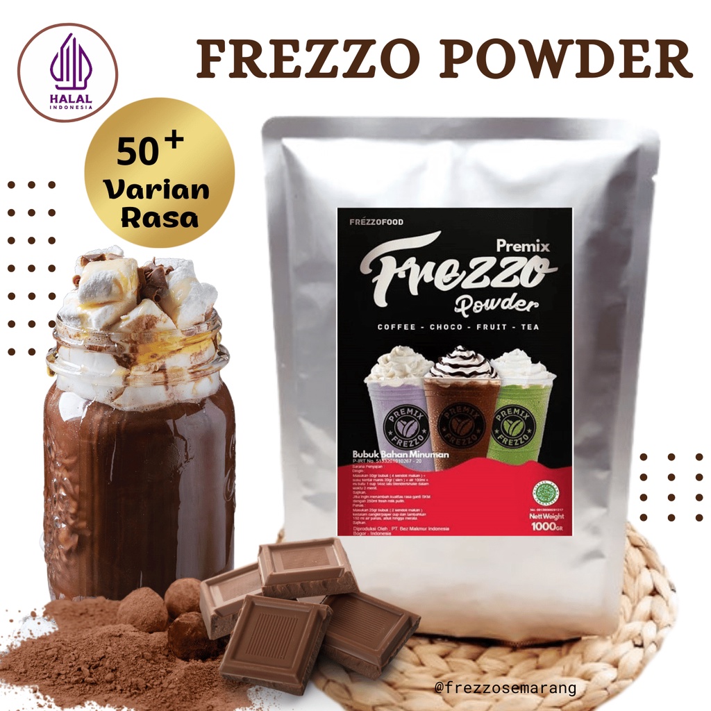 Jual BUBUK MINUMAN RASA 1 KG FREZZO POWDER DRINK SERBUK MINUMAN INSTAN ...