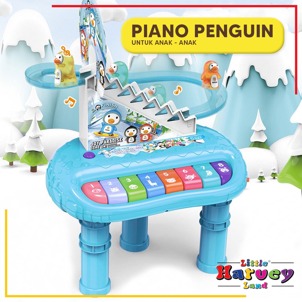 Jual MAINAN ANAK PIANO SELUNCUR TANGGA Bebek Penguin Track Balap Mainan ... Jual MAINAN ANAK PIANO SELUNCUR TANGGA Bebek Penguin Track Balap Mainan ...