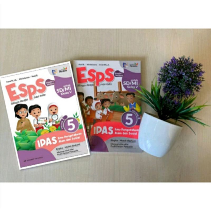 Jual Buku Kurikulum Merdeka untuk SD Kelas 5 Erlangga | Shopee Indonesia