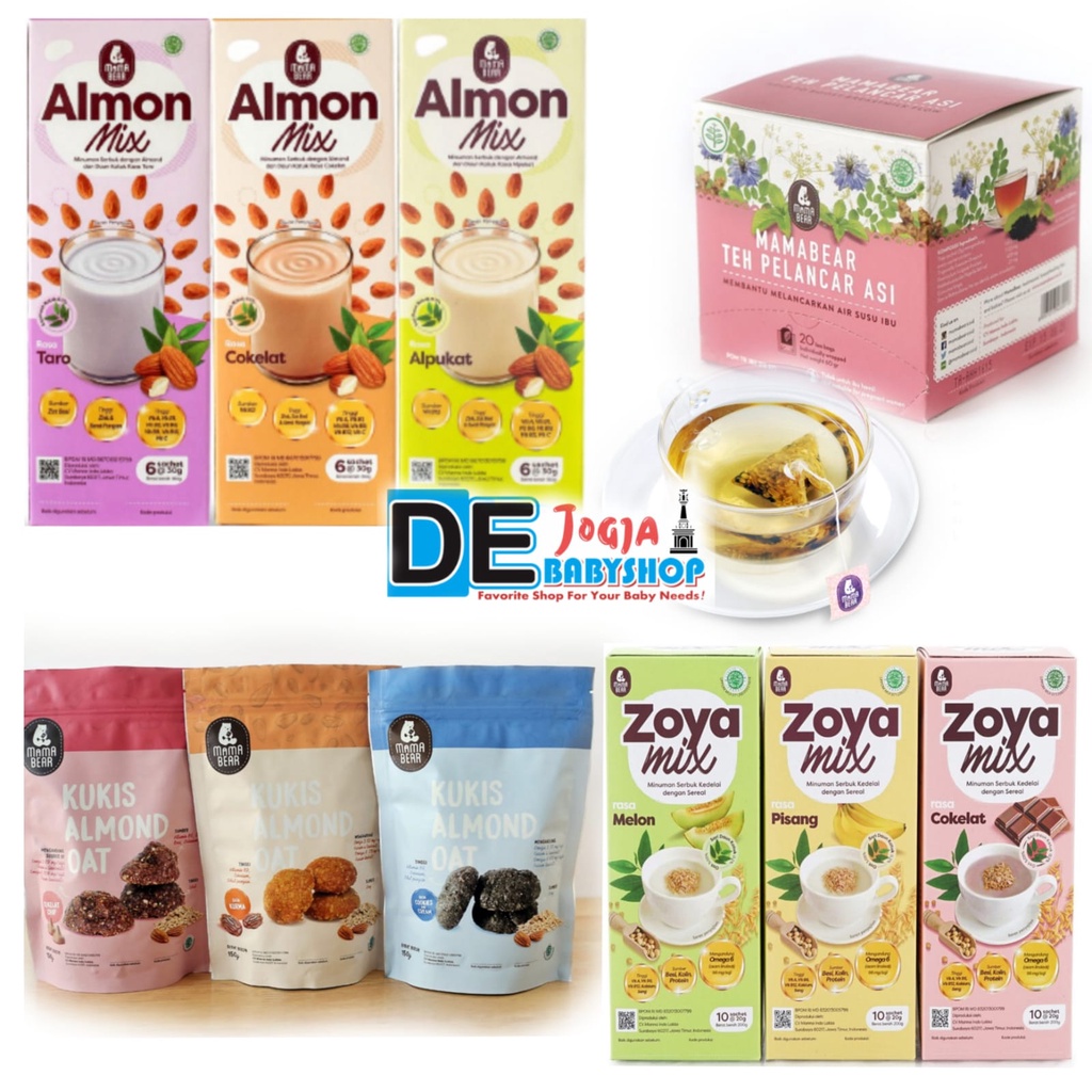 Jual Mama Bear / Mama Bear Almon Mix / Zoya Mix / Kukis / Teh Pelancar ...