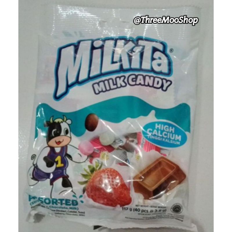 Jual Permen Milkita Milk Candy Bag isi 40 pcs | Shopee Indonesia