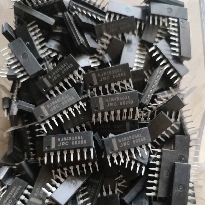 Jual NJM4556AL Original yamaha JRC 4556 dual op amp ic high nose ...