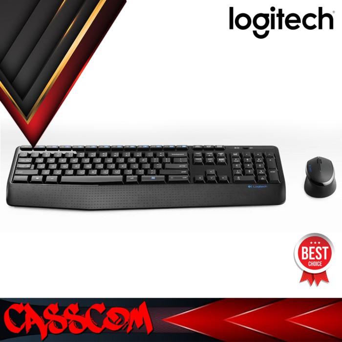 Jual Logitech Wireless Desktop Combo MK345 - Keyboard Mouse | Shopee Indonesia