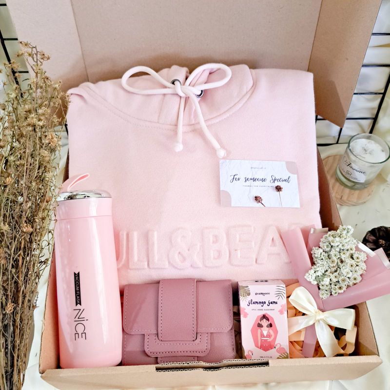 Jual Hampers Sweater Hoodie Gift Box Girly Cewek Kado Ulang Tahyn ...