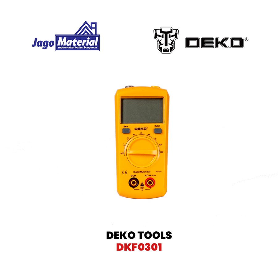 Jual Deko Digital Multimeter - Multitester - Avometer | Shopee Indonesia