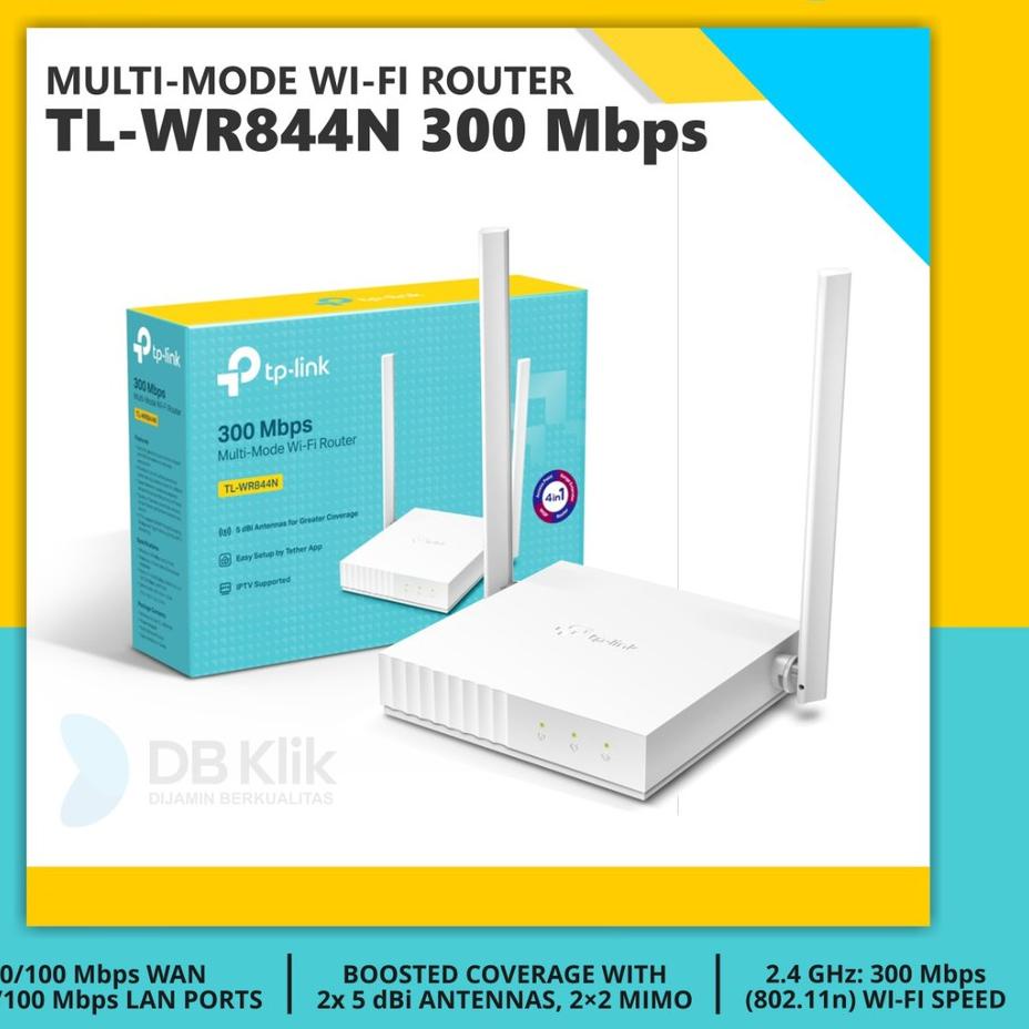 Jual Paling PopularRouter TP-Link TL-WR844N 300Mbps - Multi-Mode Wi-Fi ...