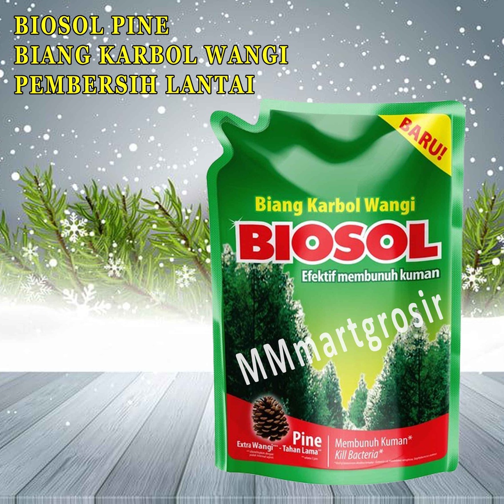 Jual Biosol Pine/ Biang Karbol/ Pembersih Lantai/ Karbol Wangi/400ml ...
