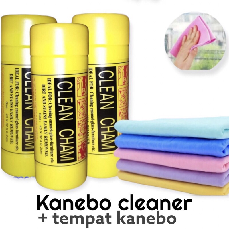 Jual Lap Kanebo Tabung Jumbo - Lap Kanebo Clean Cham - Lap Kaca - Lap ...