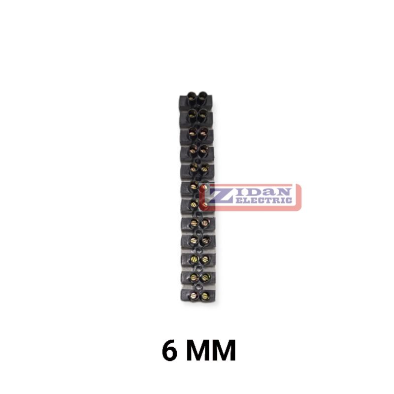 Jual Terminal Kabel Blok Krustin 6mm 6A / Terminal Block Crustin 6mm 6A ...