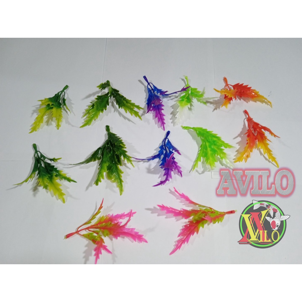 Jual daun plastik jenis tespong duri 100 gram kembang bunga palsu ...