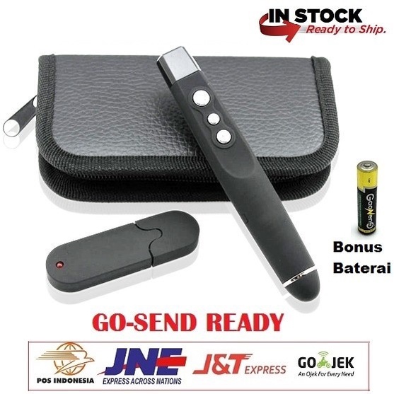 Jual [[JNT COD]] Presenter Pp1000 Wireless Laser Pointer Or ...