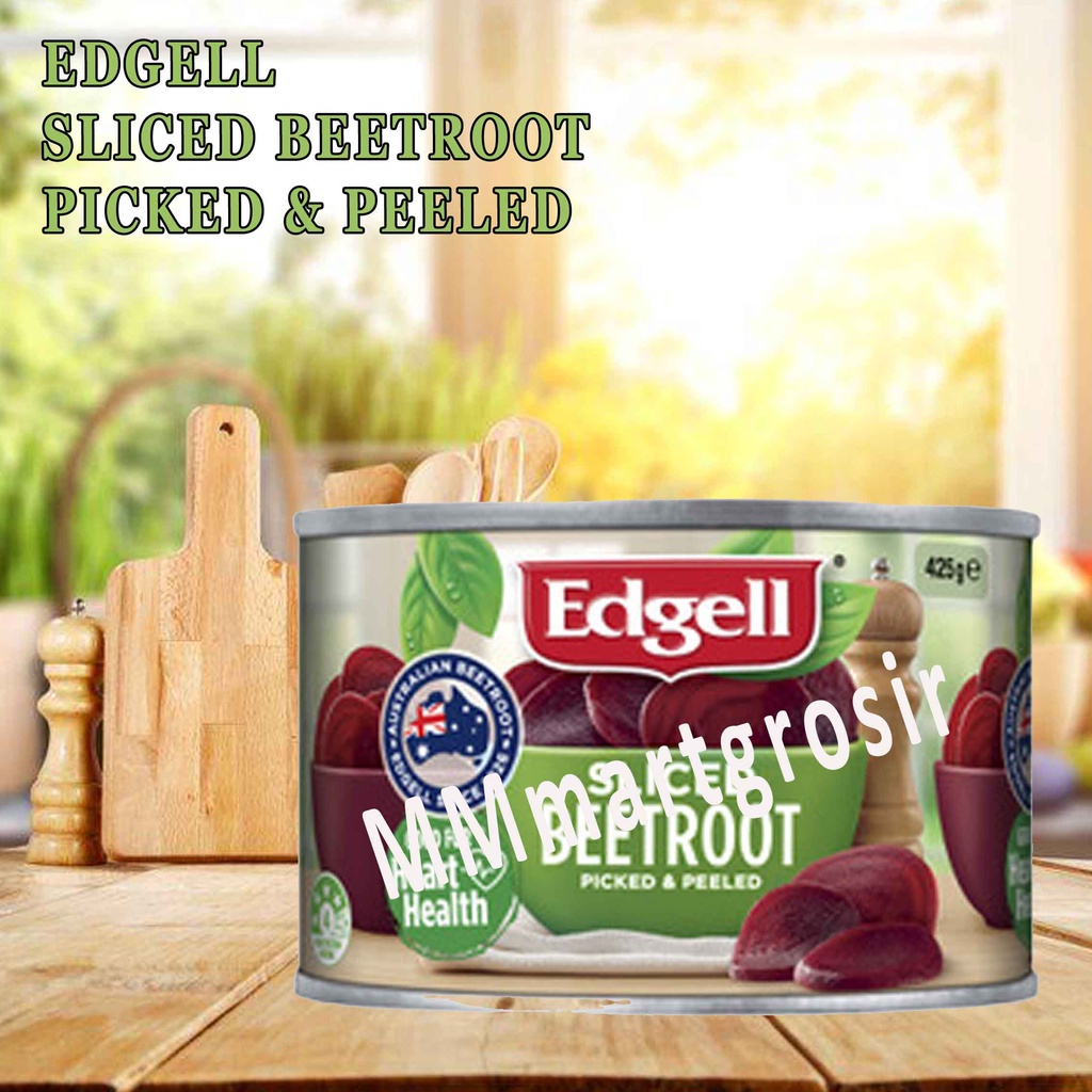 Jual EDGELL SLIDED/ BEETROOT PICKED&FEELED/ FRUIT KALENG/ 425g | Shopee ...