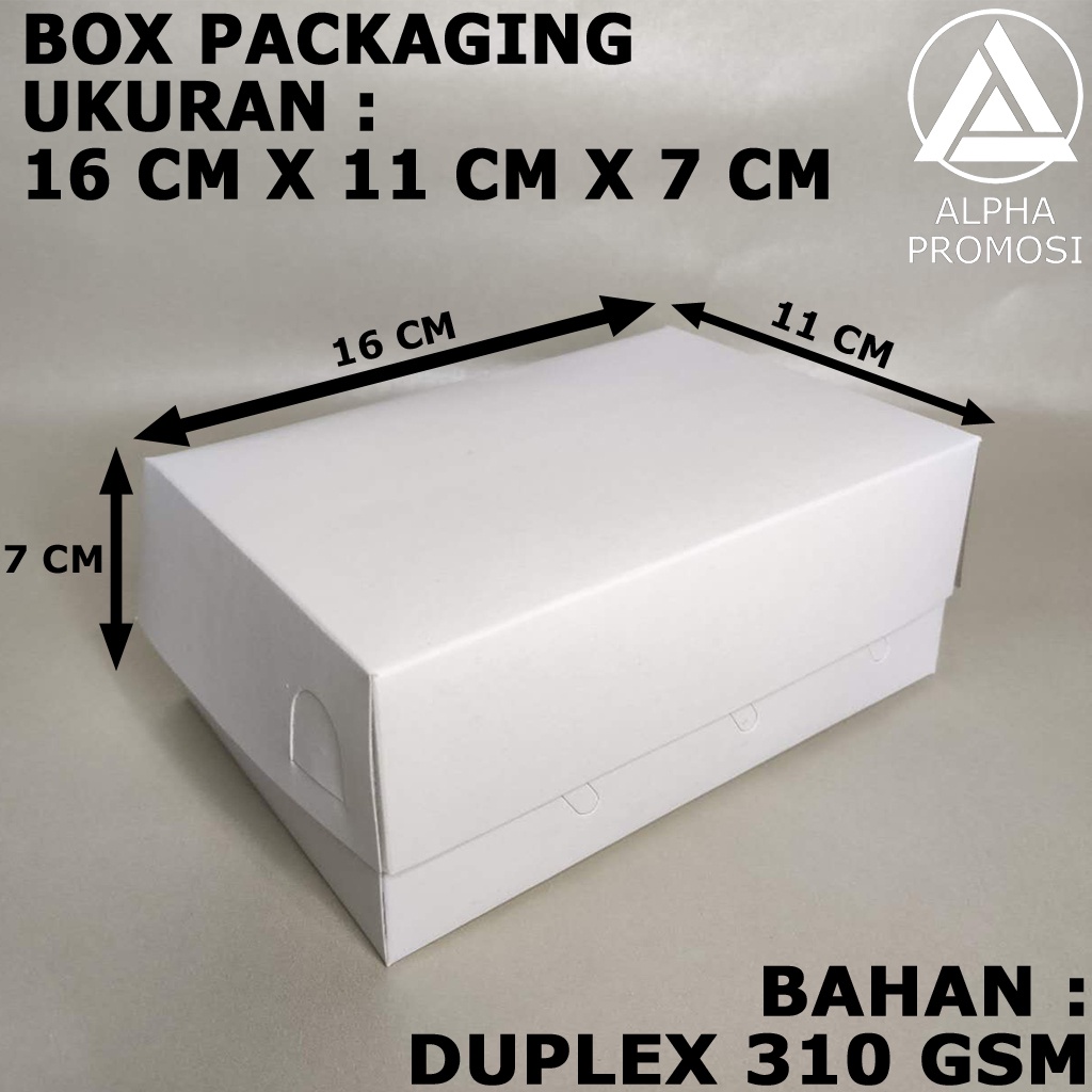 Jual Kotak Packaging Duplex / 16 x 11 x 7 cm / Box Kue / Box Martabak ...