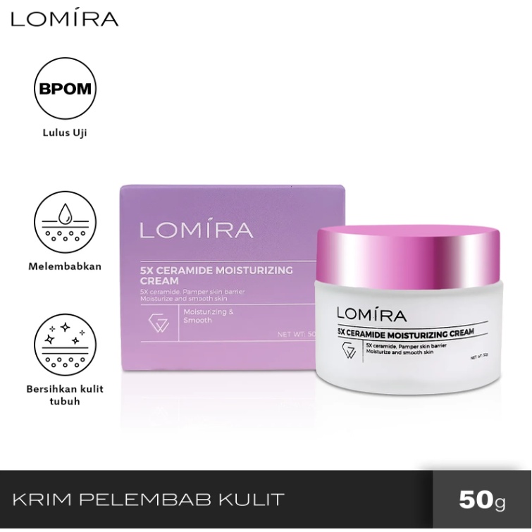 Jual LOMIRA CERAMIDE MOISTURIZING CREAM | Shopee Indonesia