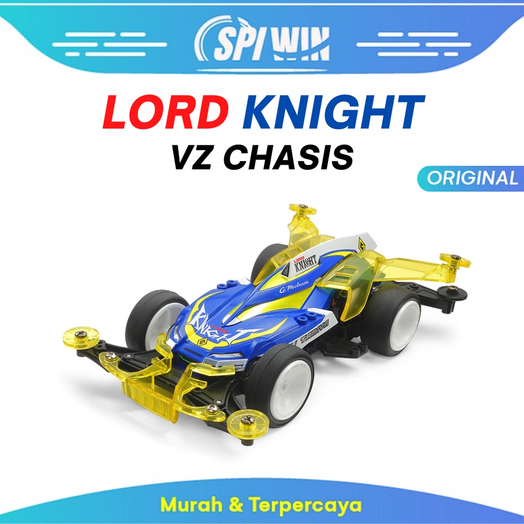 Jual Tamiya ORIGINAL Lord knight Mini 4WD VZ Chassis | Shopee Indonesia