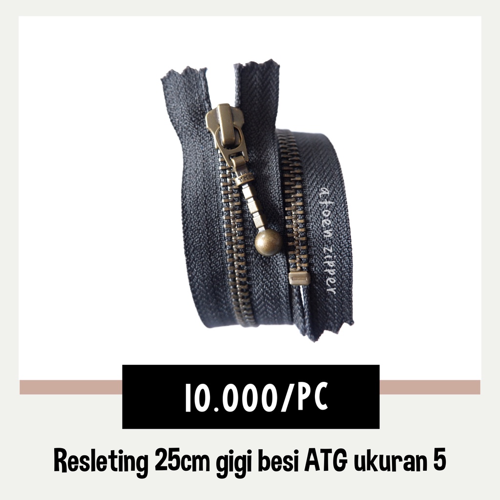 Jual Resleting ATG YKK uk.5 25cm | Shopee Indonesia
