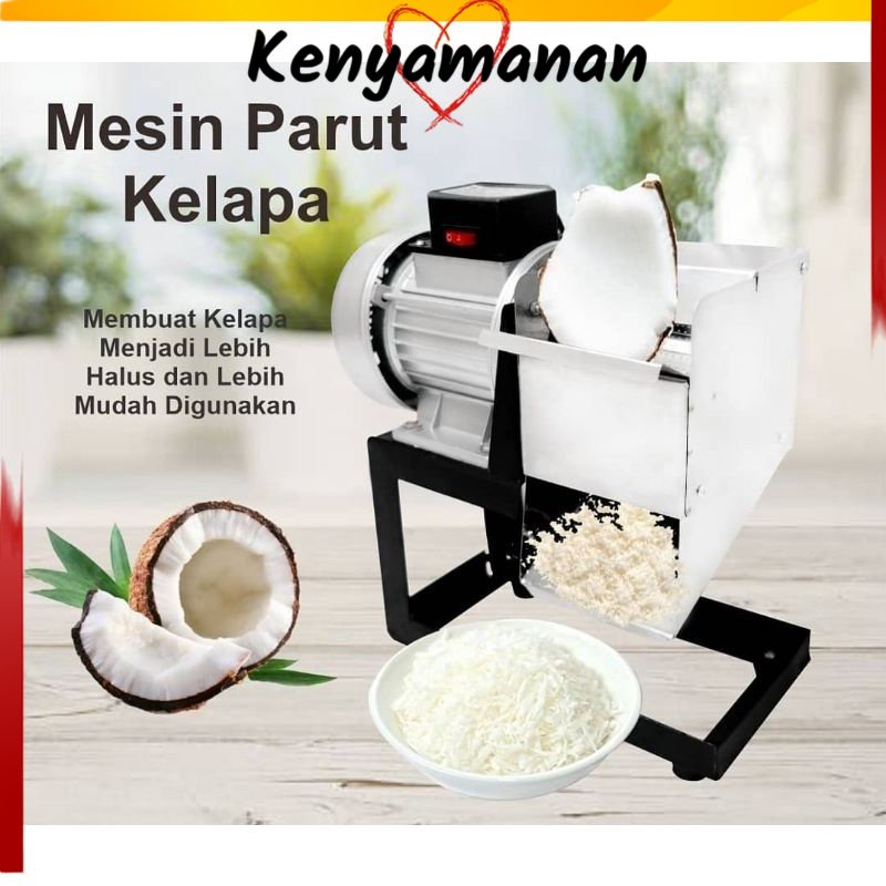 Jual COD 3 KG MESIN PARUT KELAPA PARUTAN SINGKONG UBI REMPAH | Shopee ...
