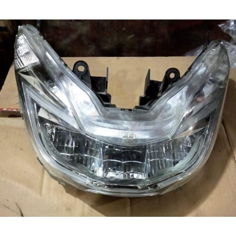 Jual LIGHT ASSY FR COMBINATION PCX 150 LED CBU LAMPU DEPAN PCX 150 LED ...