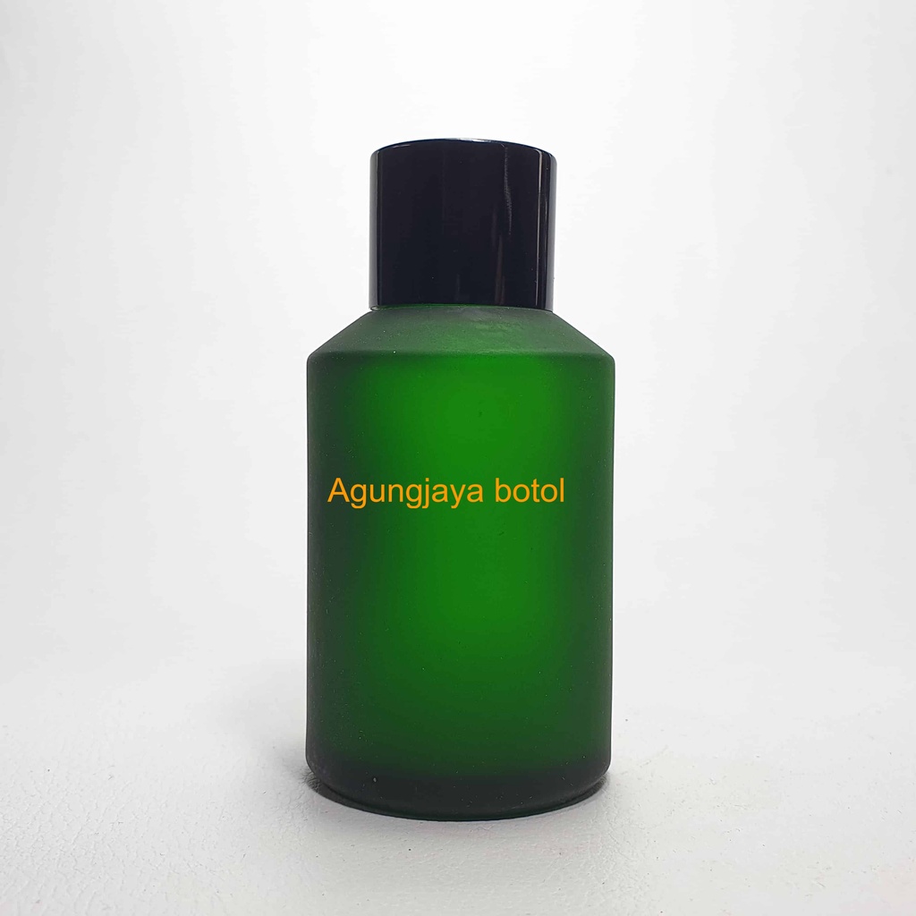 Jual Botol Kaca GD 100 Ml T 103 Hijau Fros Tutup Drop / Botol Kaca ...