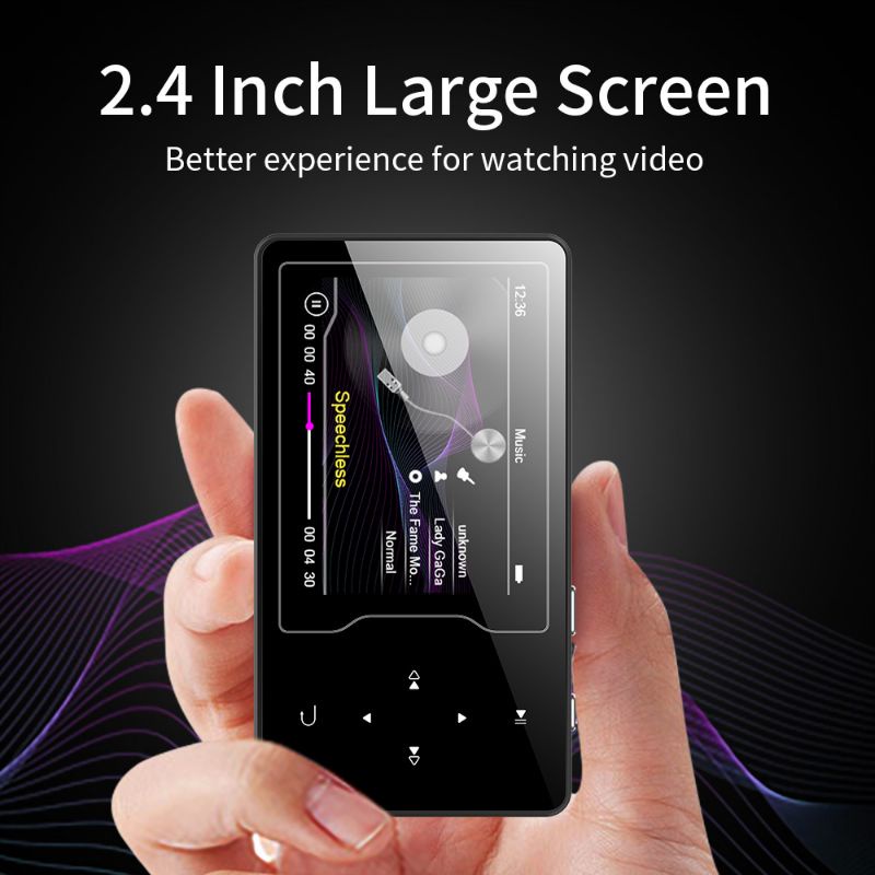 Jual RUIZU D08 2,4 inch METAL Video MP4 Player SPEAKER DAP MP3 Musik ...