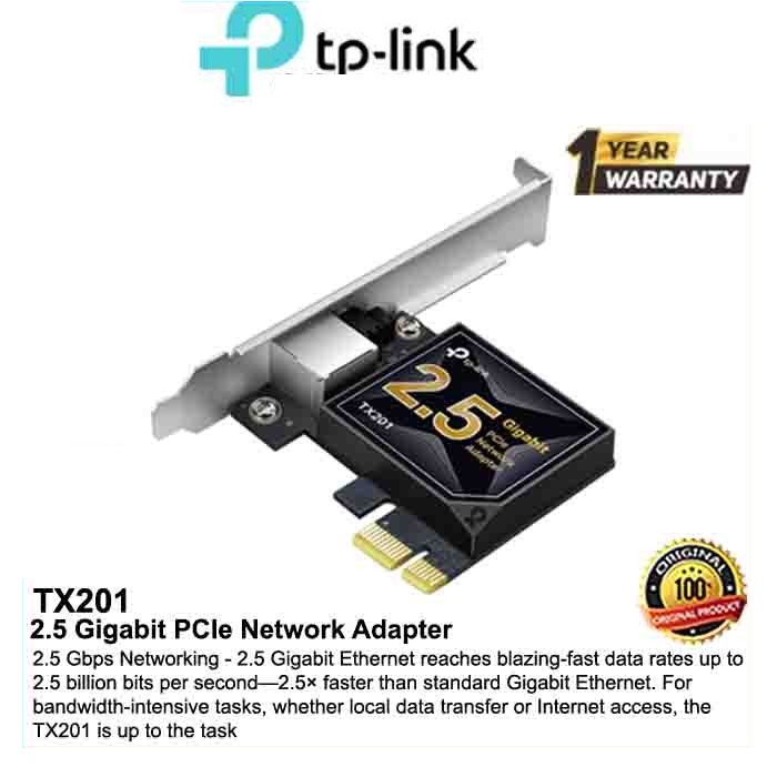 Jual TP-Link TX201 2.5 Gigabit PCIe Network Adapter | Shopee Indonesia