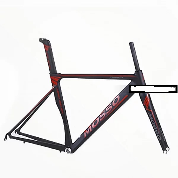 Jual Frame MOSSO 739 SCA 700C Aero Road Bike Black Red | Shopee Indonesia