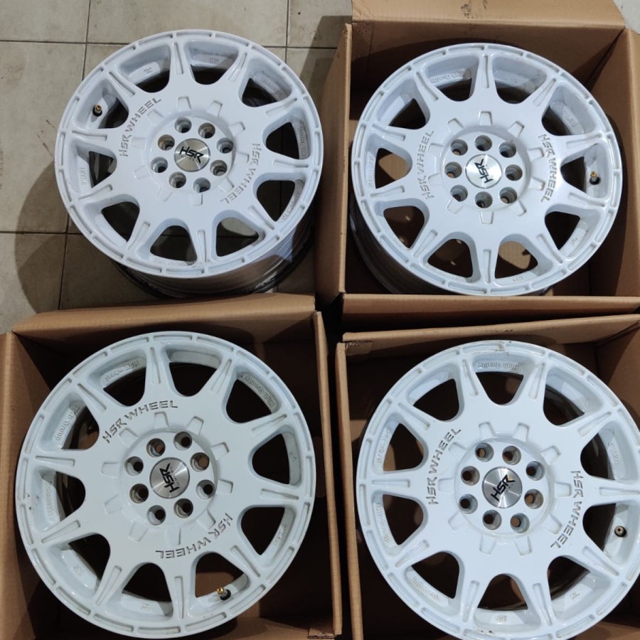 Jual Velg Mobil Bekas HSR WRX R16 buat Jazz, Yaris, City, Vios Ring 16 - Pelek seken racing ...