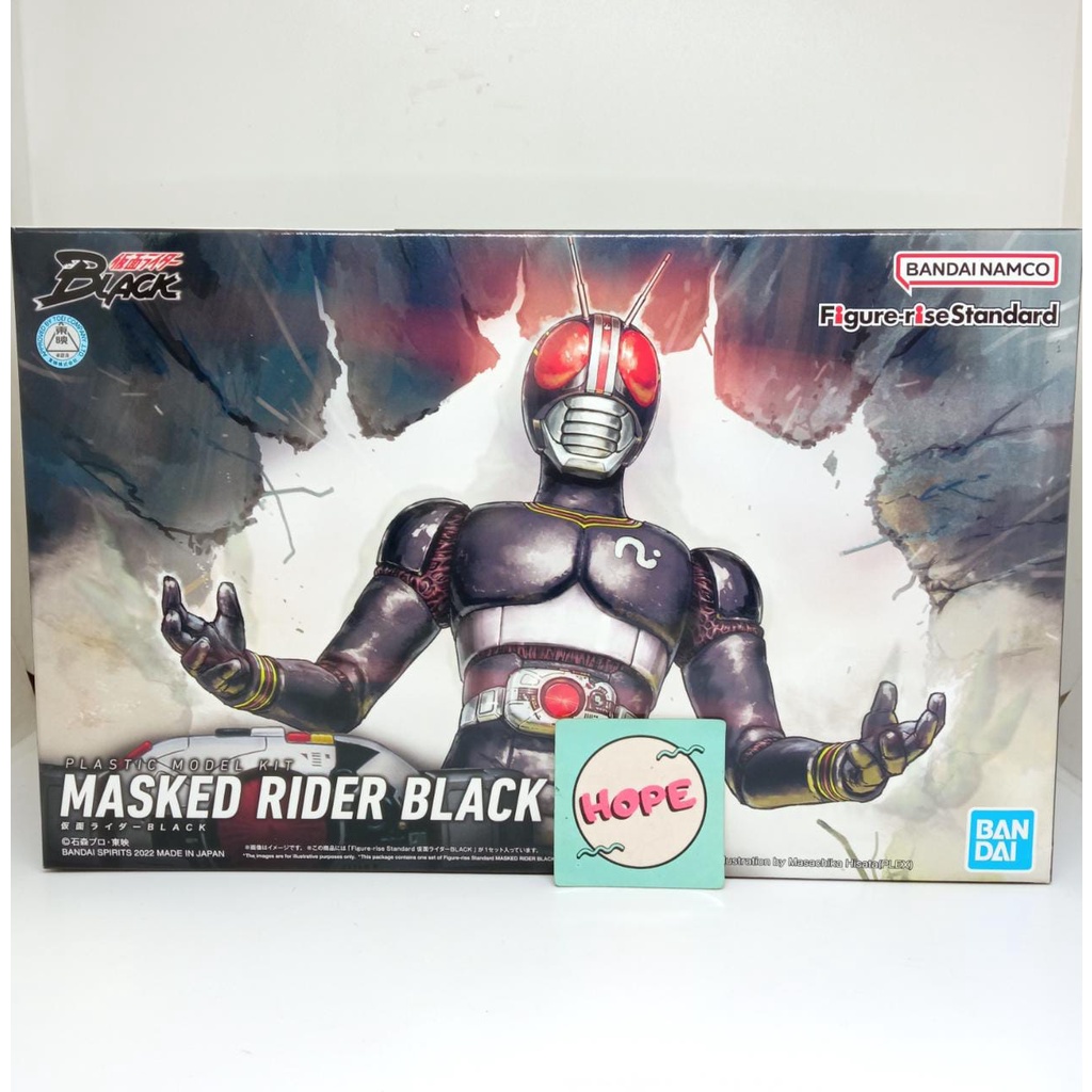Jual Bandai Figure Rise Standard Masked Rider Black Plastic Model Kit ...