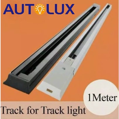Jual Rel lampu sorot spotlight rell track 1 meter treklight | Shopee ...