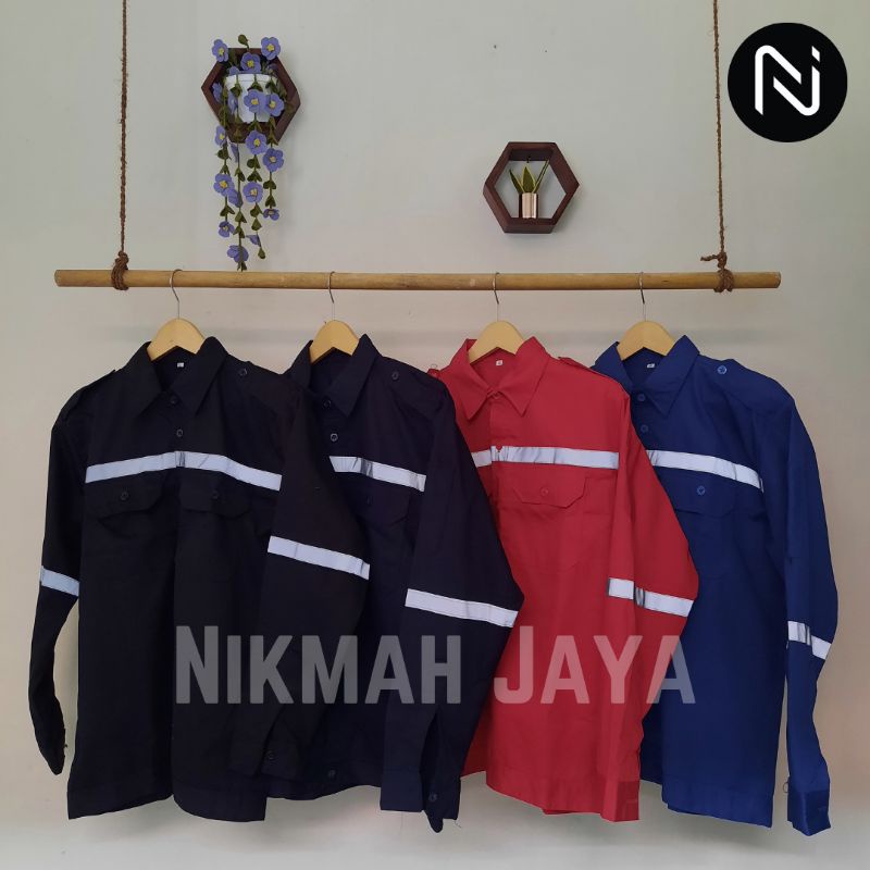 Jual wearpack baju safety proyek lapangan , wearpak safty sefty ...