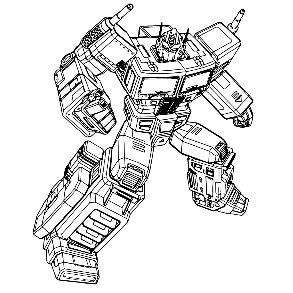 Jual Gambar Sketsa Mewarnai ~ ROBOT/ Seketsa Lukis / Drawing Sketch ...