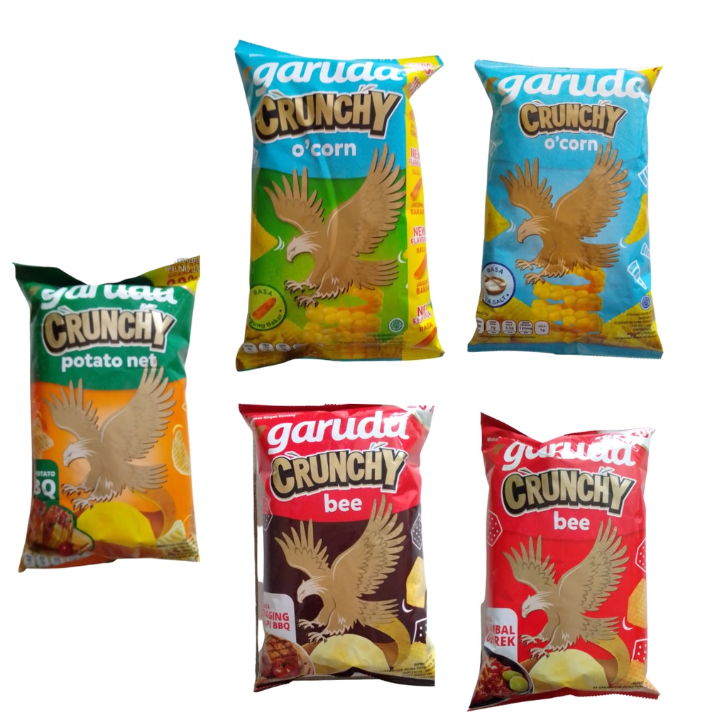 Jual GARUDA FOOD CRUNCHY/O'CORN/POTATO EXTRA GRAMASI 20% | Shopee Indonesia