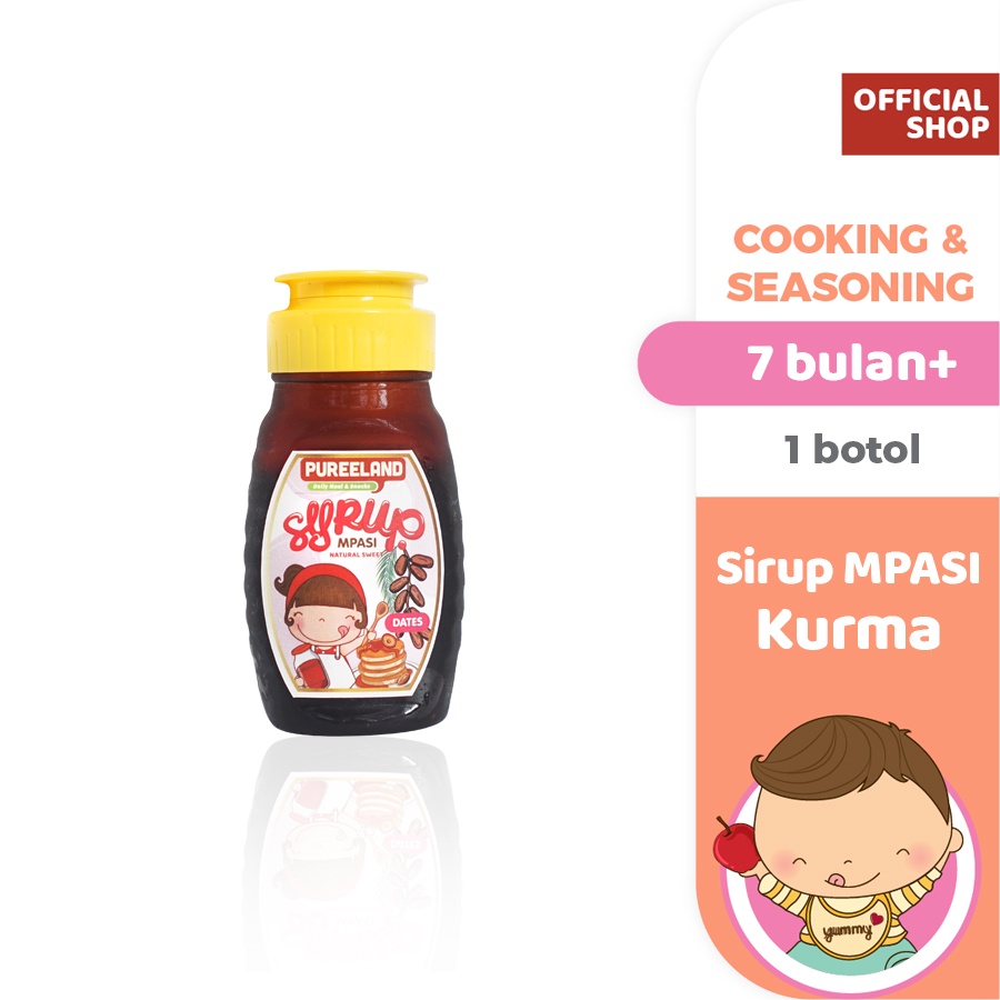 Jual Pureeland Natural Sweet Syrup / Sirup MPASI / Makanan Bayi ...