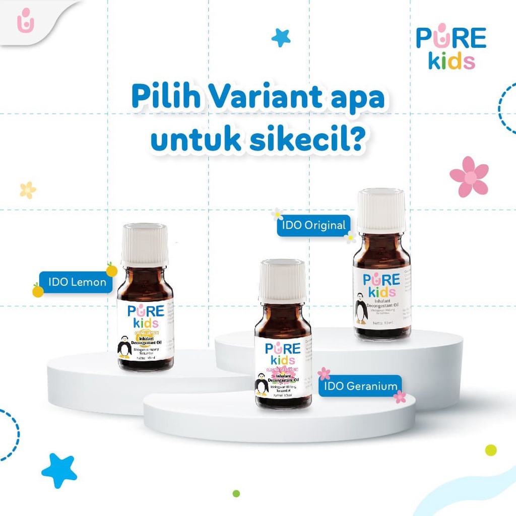 Jual Pure BB Kids Inhalant Decongestant Oil/Aromaterapi untuk hidung ...