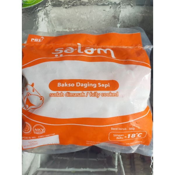 Jual Salam Bakso Daging Sapi 500 gr | Shopee Indonesia