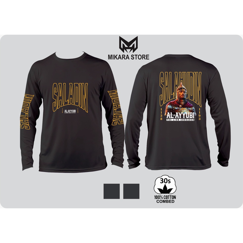 Jual Kaos Islamic Tangan Panjang - SALADIN AL-AYYUBI | Shopee Indonesia Jual Kaos Islamic Tangan Panjang - SALADIN AL-AYYUBI | Shopee Indonesia