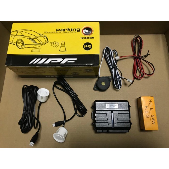 Jual Ipf Sensor Parkir 2 Titik Bunyi Ipf P02 Sensor Mundur Suara 2 ...