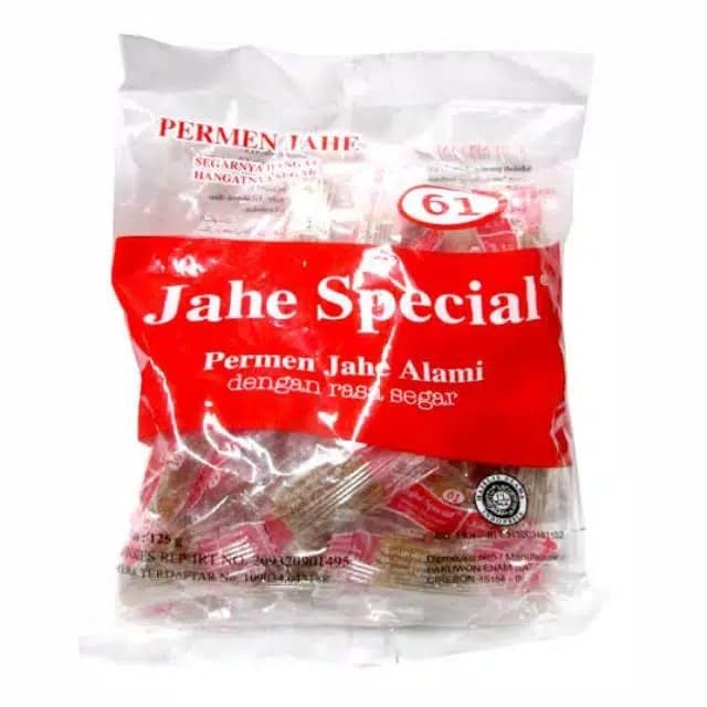 Jual Permen Jahe Special 61 - Permen Jahe ASLI CIREBON ORIGINAL ...