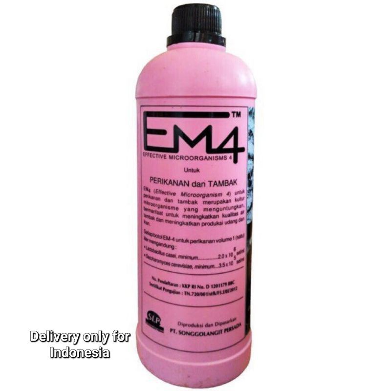 Jual EM4 BAKTERI starter PERIKANAN Dan Probiotik ikan | Shopee Indonesia