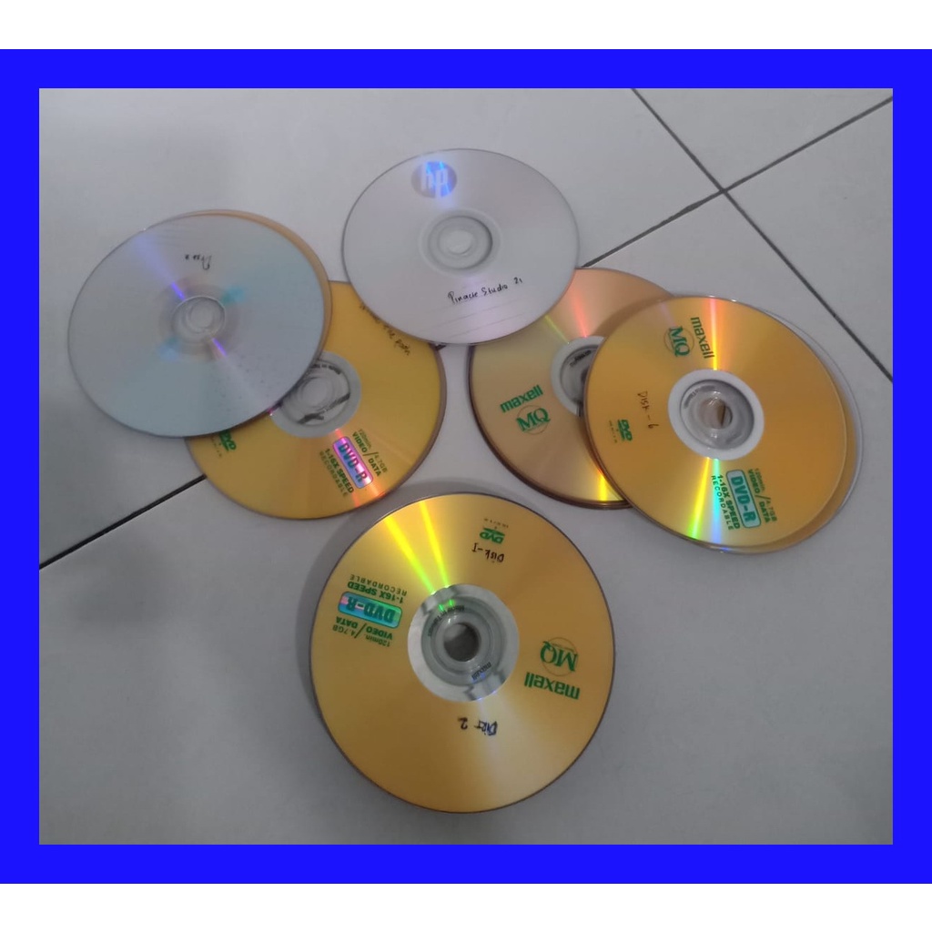 Jual JUAL KASET DVD BEKAS MASIH MULUS UNTUK KERAJINAN TANGAN DAN ...
