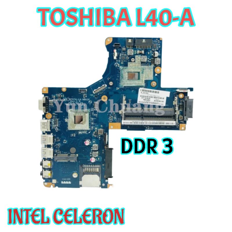 Jual Motherboad mainboard mobo Toshiba L40-A intel celeron | Shopee Indonesia