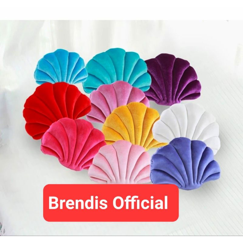 Jual Bantal kerang unik/ BANTAL SOFA KERANG BANTAL KURSI BENTUK KERANG ...