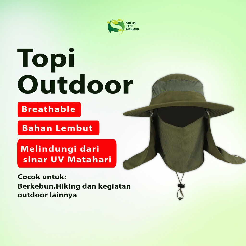 Jual Topi Rimba Pria Dan Wanita / Topi Gunung Tactical plus Penutup ...
