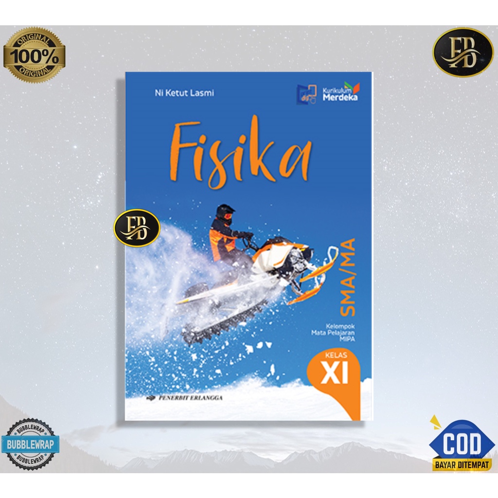 Jual [ PENERBIT ERLANGGA ] FISIKA KELAS 11 KURIKULUM MERDEKA PENERBIT ...