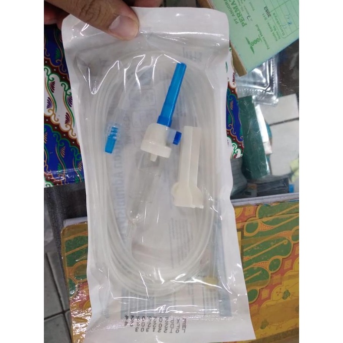 Jual Infuset Terumo Dewasa Selang Infus Infusion Set Terumo Isi 50 Pcs ...