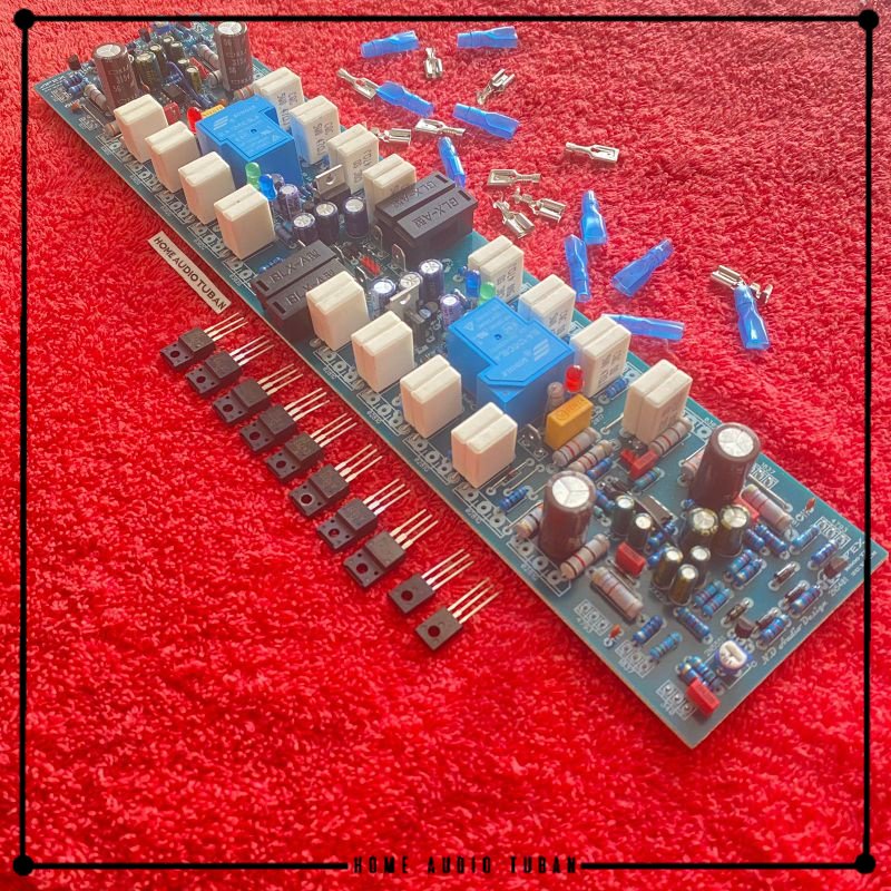 Jual Kit Driver Amplifier APEX B500 TEF 2U STEREO BTL plus PROTEKTOR ...